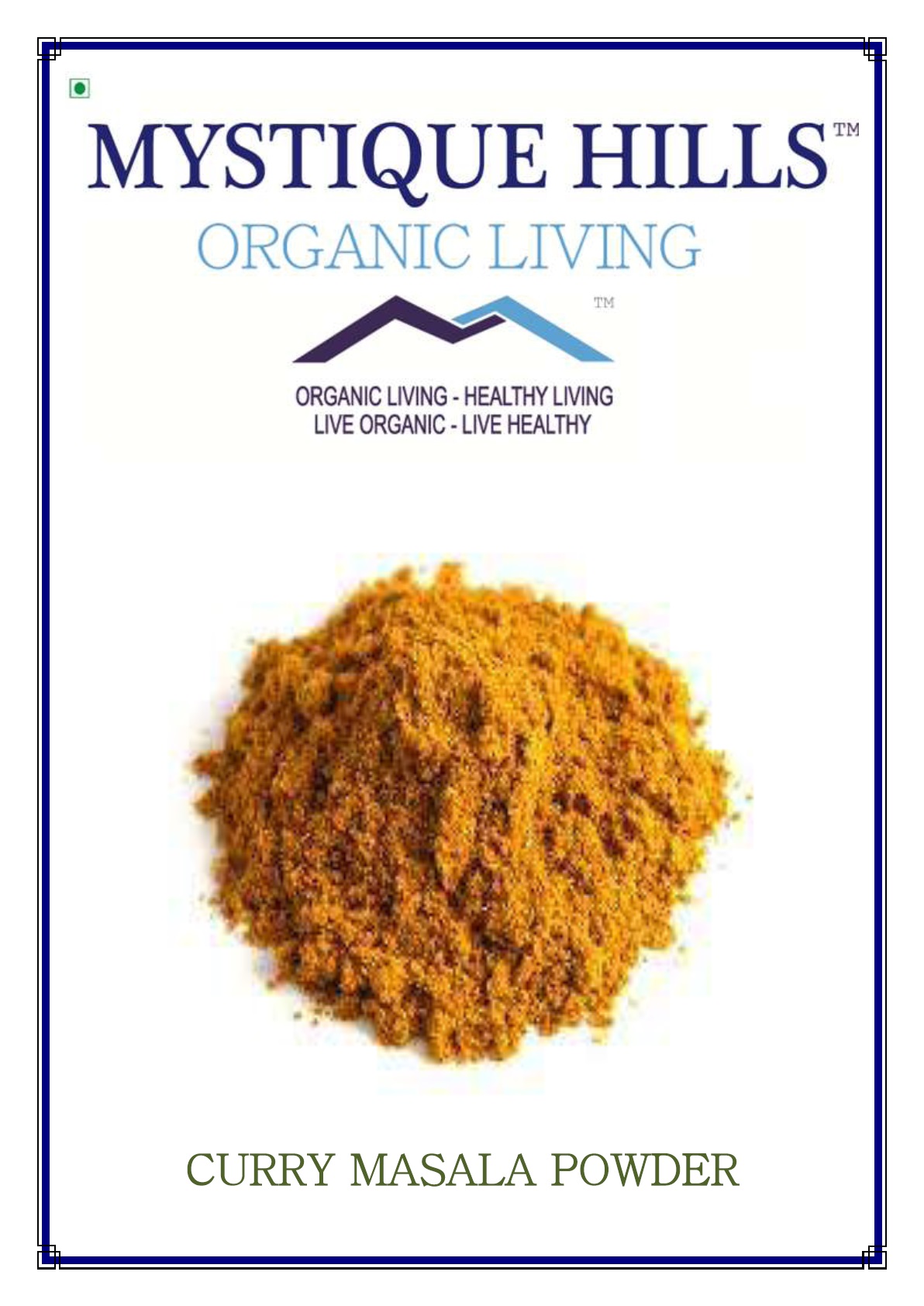 Curry Masala Powder 100 g - Mystique Hills
