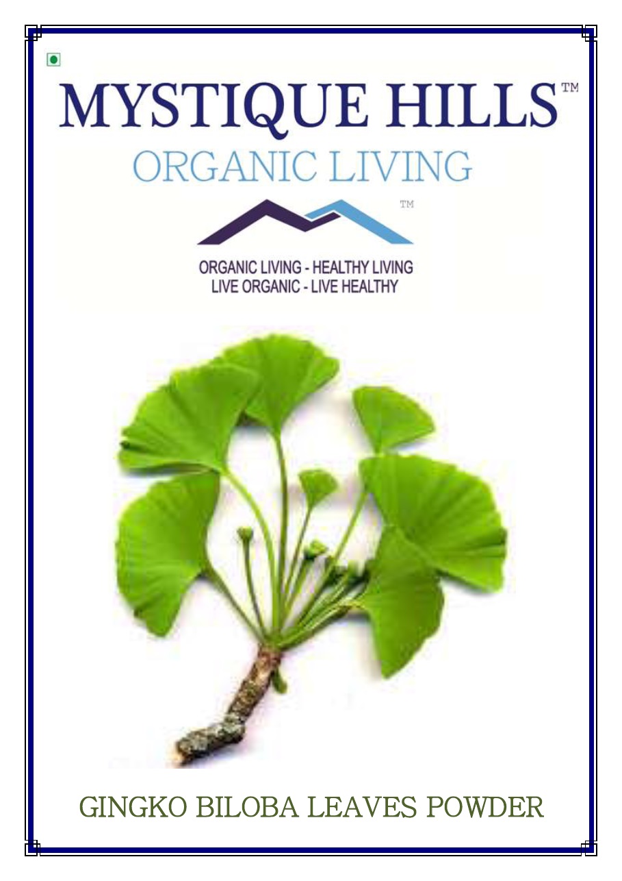 Gingko Biloba Powder – MYSTIQUE