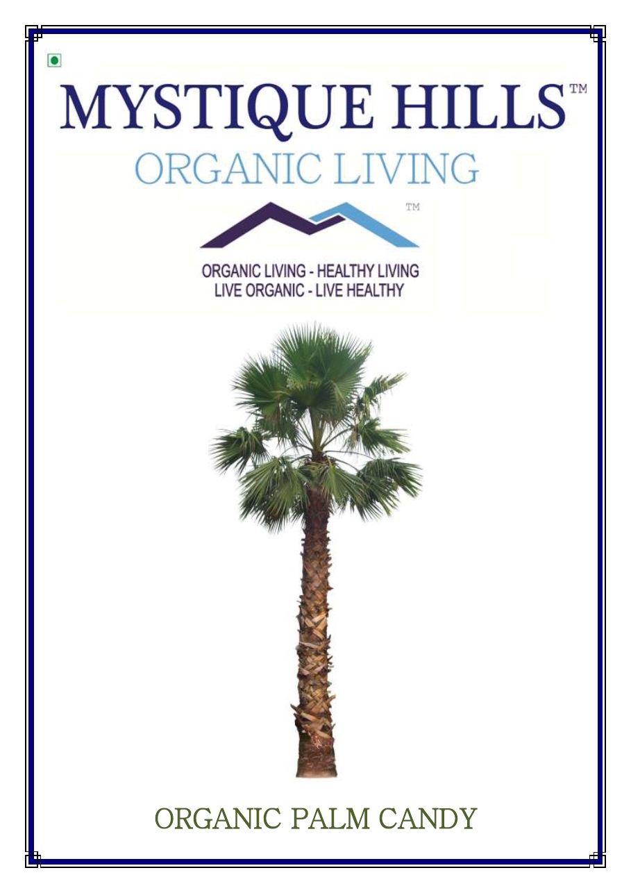 Organic Palm Candy 250 g – MYSTIQUE