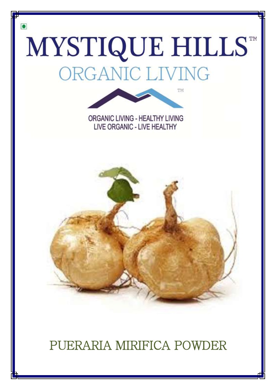 Organic Pueraria Mirifica Root Powder 50 g – MYSTIQUE