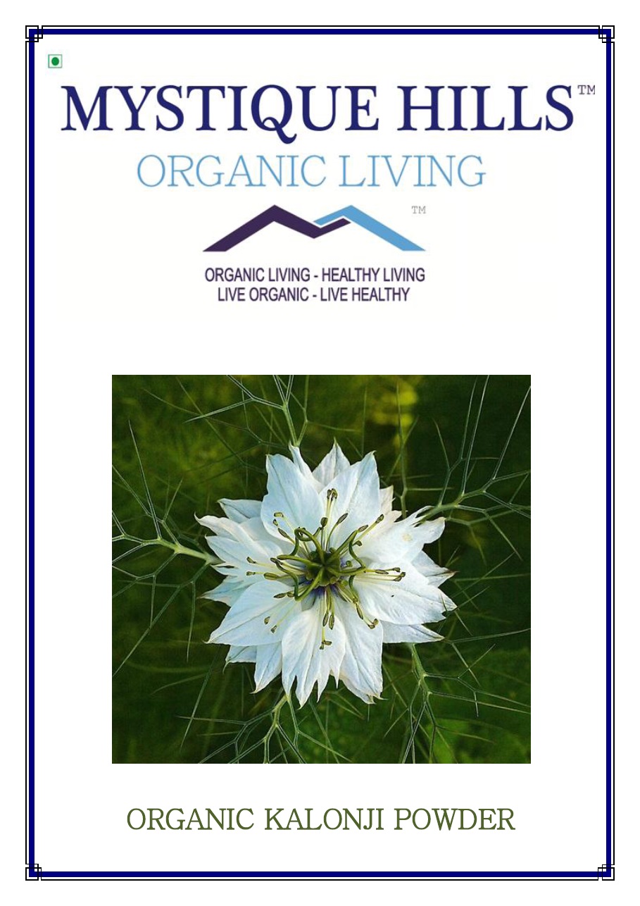 Kalonji Seeds Powder (Nigella sativa) – MYSTIQUE