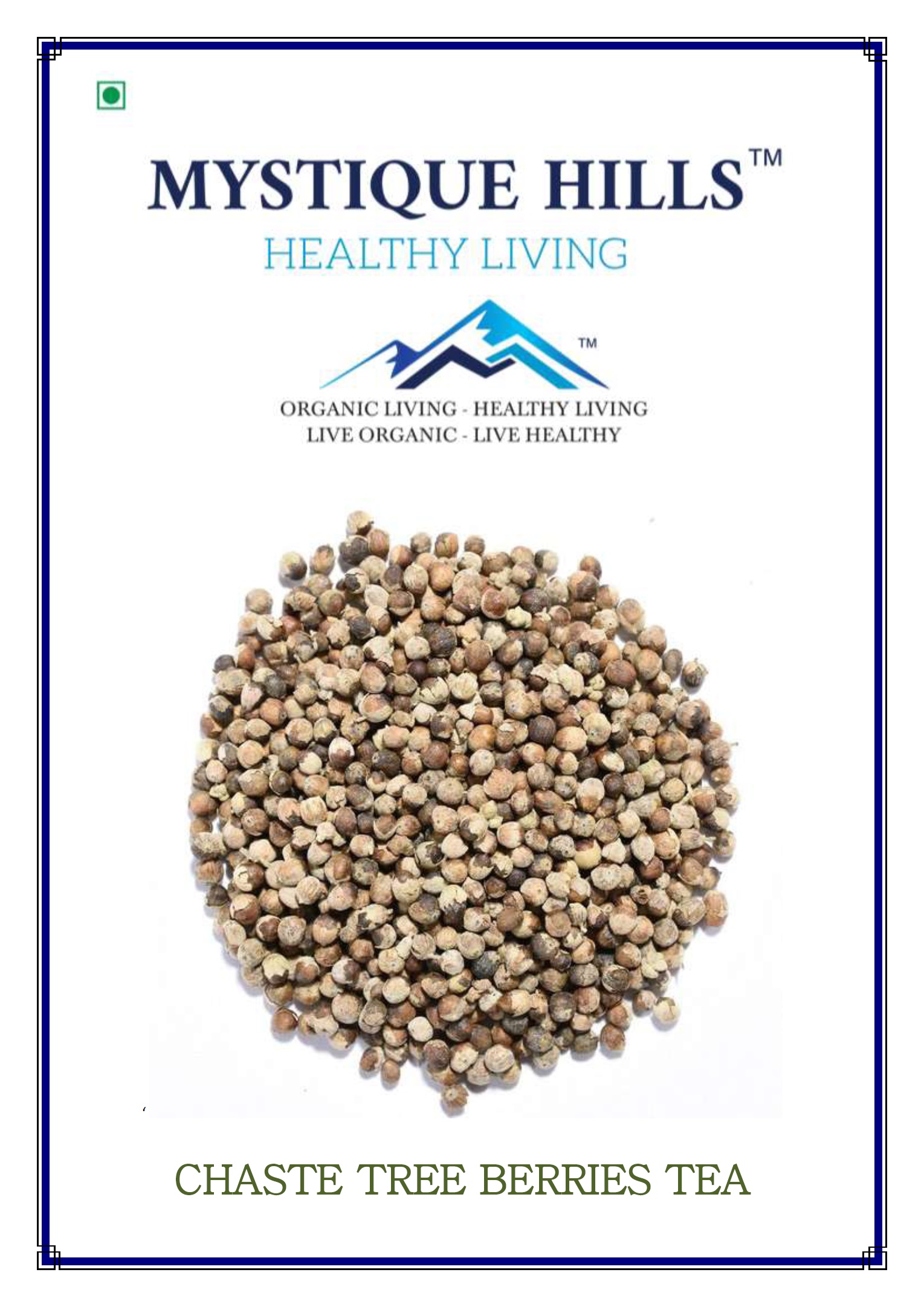 Mystique Chaste Tree Berries Powder 50 g - Mystique Hills