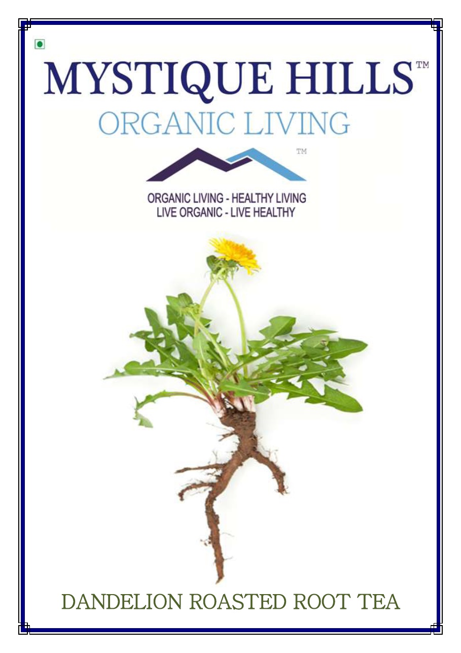 Roasted Dandelion Root Tea 100 g – MYSTIQUE