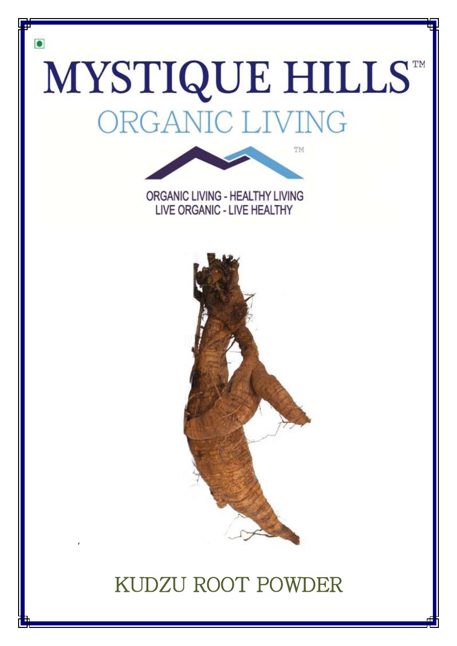 Organic Pueraria lobata Root Powder ( Kudzu ) 50 g – MYSTIQUE