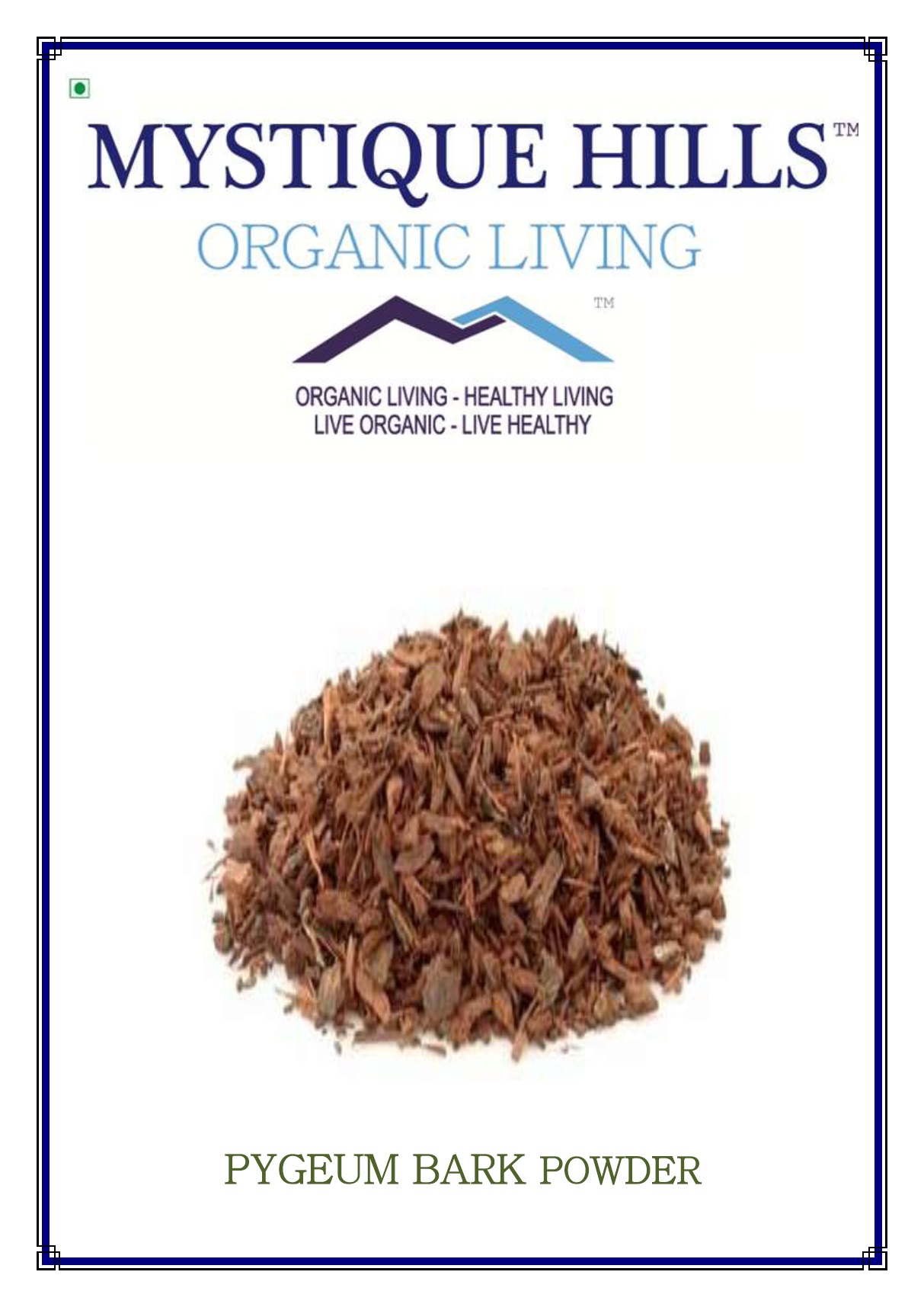 Pygeum Bark Powder – MYSTIQUE