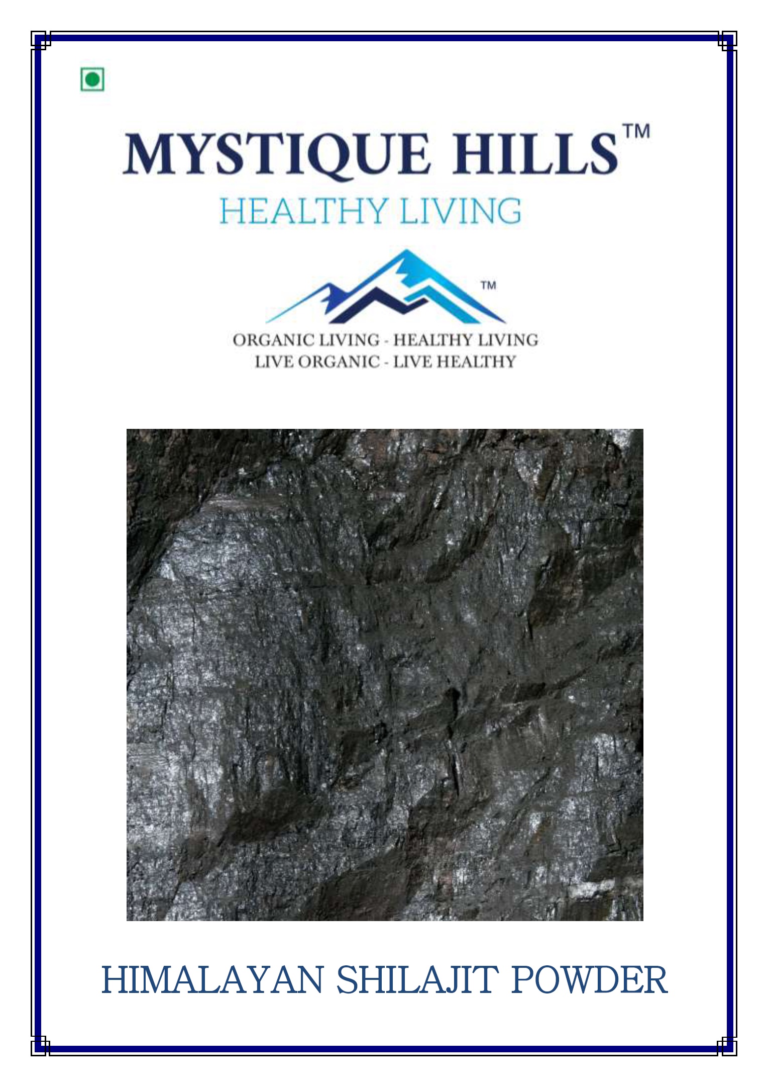 Mystique Himalayan shilajit powder, Mountain gum 50 g - Mystique Hills